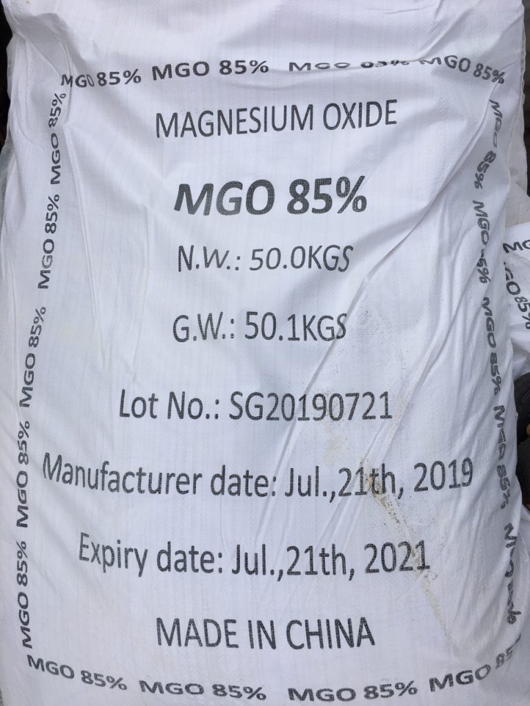 MgO – MAGNESIUM OXIDE - Hóa chất công nghiệp Đồng Nai